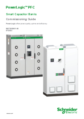 PowerLogic™ PFC Smart Capacitor Banks Commissioning Guide | Schneider Electric