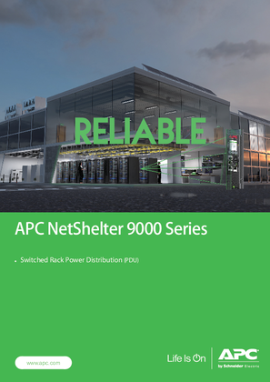 APC NetShelter 9000 Series Switched Rack PDU Brochure | Schneider Electric