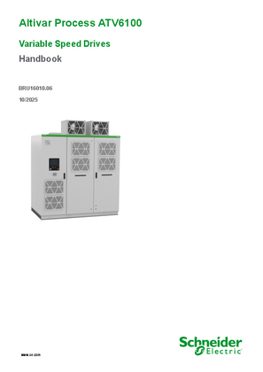 ATV6100 Handbook Manual | Schneider Electric