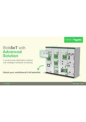 BlokSeT Advance Solution eBrochure | Schneider Electric