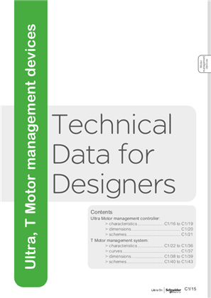 TeSys - Chapter C1 - Motor management systems - TeSys Ultra, TeSys T ...