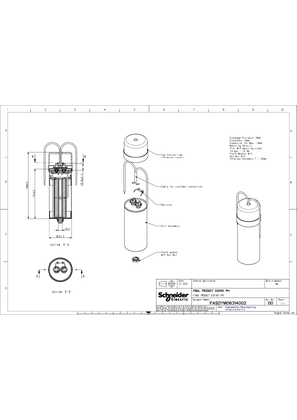 EasyCan Capacitor GCM - Final Product 63X140 1PH Technical drawings ...