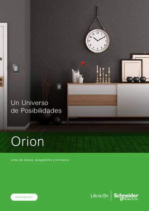 Catálogo Orion 2020 | Schneider Electric