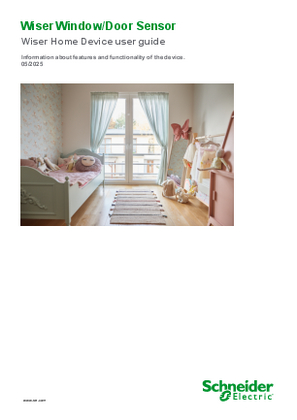 Wiser Window/Door Sensor - Device user guide (Wiser Home) | Schneider ...