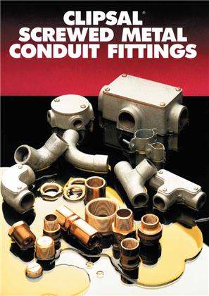 Clipsal Screwed Metal Conduit Fittings, 621609 Catalogue | Schneider ...