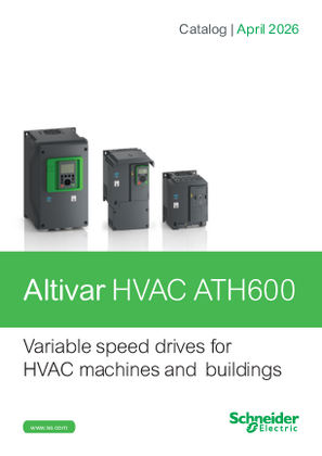 Discover the catalog of Altivar HVAC ATH600 variable speed drives ...
