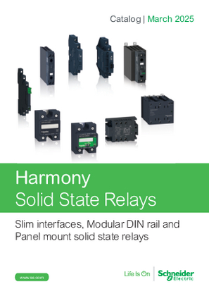 Catalog Harmony Solid State Relays - English | Schneider Electric