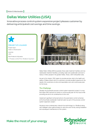 Dallas Water Utilities USA - Innovative process control system ...