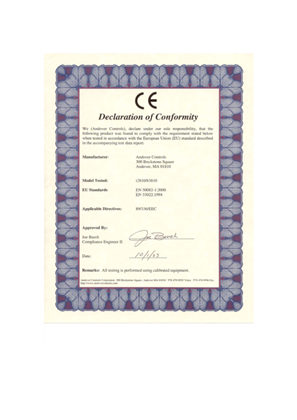 CE Declaration of Conformity | Schneider Electric