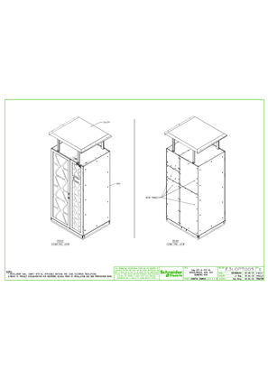 E3LOPT005-Easy UPS 3L IP31 Kit for 500-600kVA 400V 3Ph In 3Ph Out UPS ...