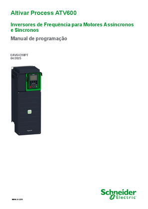 ATV600 Manual de Programação (V4.2) | Schneider Electric