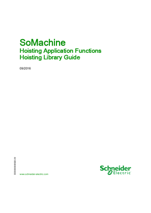 SoMachine - Hoisting Application Functions, Hoisting Library Guide ...