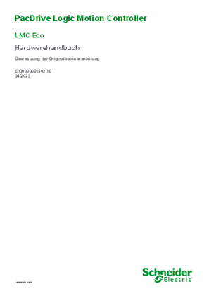 PacDrive Logic Motion Controller - LMC Eco, Hardwarehandbuch ...