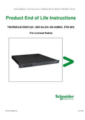 Trio QR450 - Licensed VHF / UHF ( QR150 / QR450 – Half Duplex ...