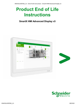 EoLI SmartX HMI Advanced Display v3 Circularity Profile | Schneider ...