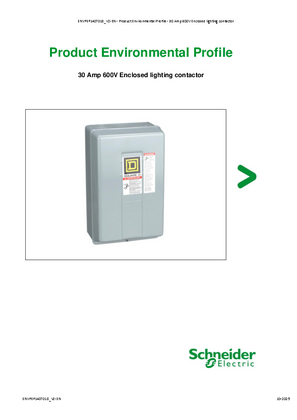 8903 Multipole Lighting Contactors, Type L & LX | Schneider Electric