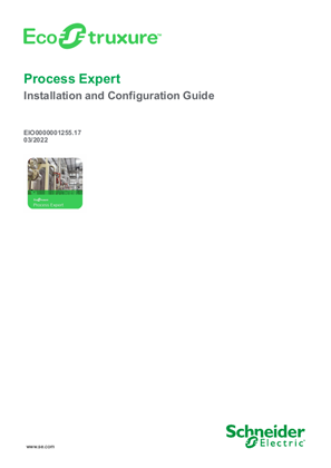 EcoStruxure Process Expert 2021 Platform User Guides | Schneider Electric
