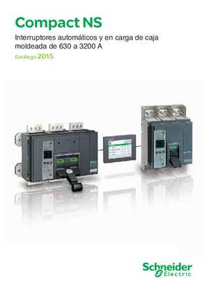 Catálogo 2015 Compact NS630b a NS3200 | Schneider Electric