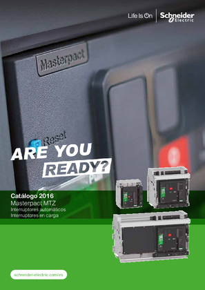 Catálogo Masterpact MTZ | Schneider Electric