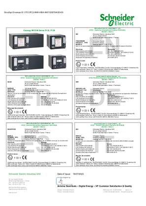 EUDoC_MiCOM_P132_P139_ATEX_D | Schneider Electric