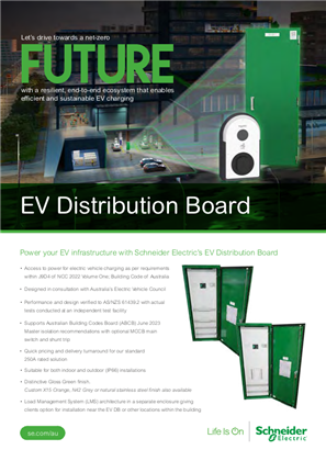 EV Distribution Board | Schneider Electric