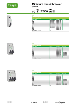 Easy9 MCB | Schneider Electric