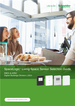 SpaceLogic Living Space Sensor Selection Guide - EMEA & APAC ...