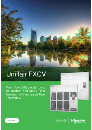 FXCV_brochure - Uniflair front flow chilled water fan wall 130-250kW ...