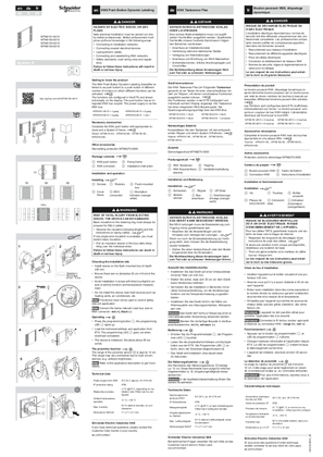KNX Push Button Dynamic Labeling | Schneider Electric