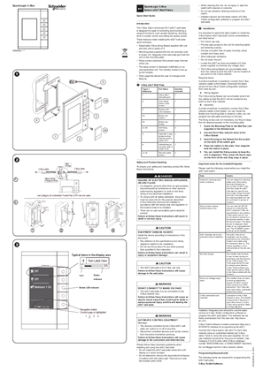 SPACELOGIC C-BUS SATURN EDLT QUICK START GUIDE Instruction sheet ...