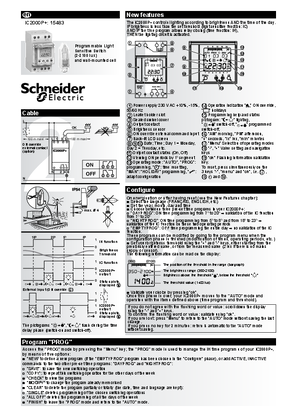 Acti 9- IC2000P+ Programmable Light Sensitive Switch-User Guide (EN ...