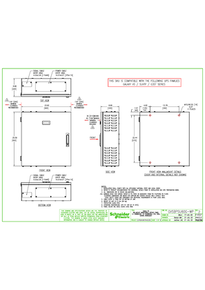 GVSBPSU60G-WP-MBP_10-30kW_208V_20-60kW_480V_Wallmount Technical Drawing ...