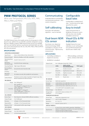 PMW Protocol Series Particulate Matter (PM) Sensors - Specification ...