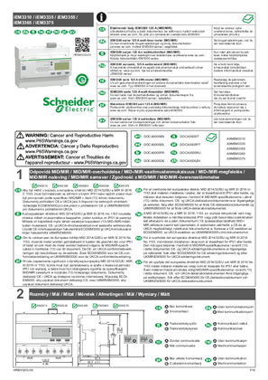 iEM3310 / iEM3335 / iEM3355 / iEM3365 / iEM3375 - Instruksjonsark ...