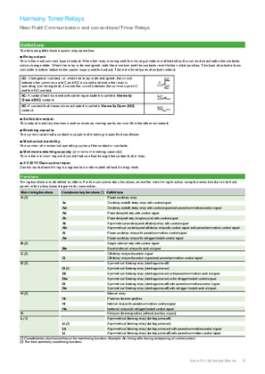 Harmony Timer Relay Function Codes | Schneider Electric