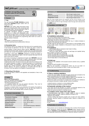 EnOcean Push Button Install Guida utente | Schneider Electric