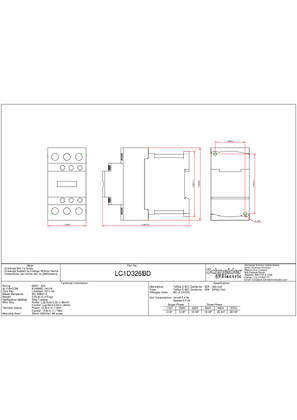 LC1D326BD_CAD_DOC | 슈나이더 일렉트릭