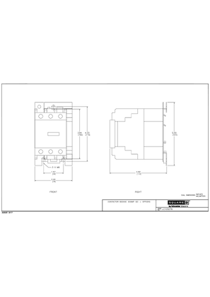 CONTACTOR 600VAC 50AMP IEC +OPTIONS CAD | Schneider Electric USA