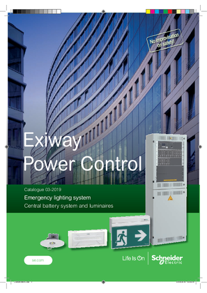 Exiway Power Control Catalogue | Schneider Electric