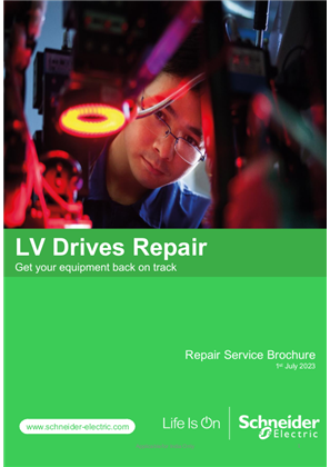 LV Drives Repair | Schneider Electric