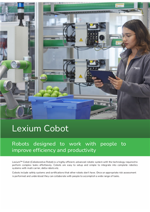 Discover Lexium Cobot | Schneider Electric