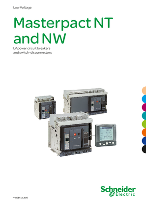 Katalog Masterpact NT NW | Schneider Electric