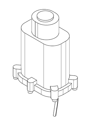 Pit transmitter: pulse counter water pit - 3D CAD | Schneider Electric