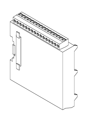 MODULE,2 DIGITAL OUTPUT, 6 DIGITAL INPUT - 3D CAD Diagramas CAD ...