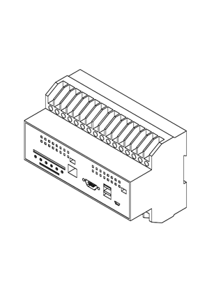 IRIO ENERGY EFFICIENCY 16DI/O GSM CONTROL - 3D CAD | Schneider Electric