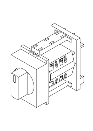 SELECTOR SWITCH CMD - 3D CAD | Schneider Electric