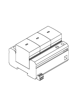 PRD1 Master 3P 350V with remote transfer - 3D CAD | Schneider Electric