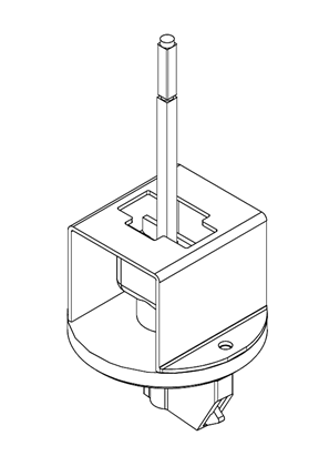 Removable extended rotary handle - 3D CAD | Schneider Electric