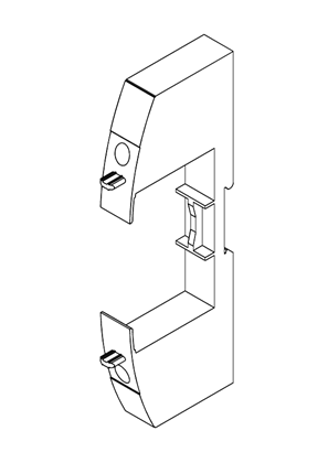 Acti9 PLUG-IN BASE 18MM IC60 IID - 3D CAD | Schneider Electric