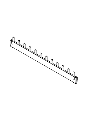 Acti9 COMB BUSBAR 1P 100A 12 MODULES - 3D CAD | Schneider Electric USA